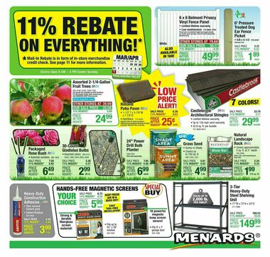 Menards Weekly Ads & Special Buys