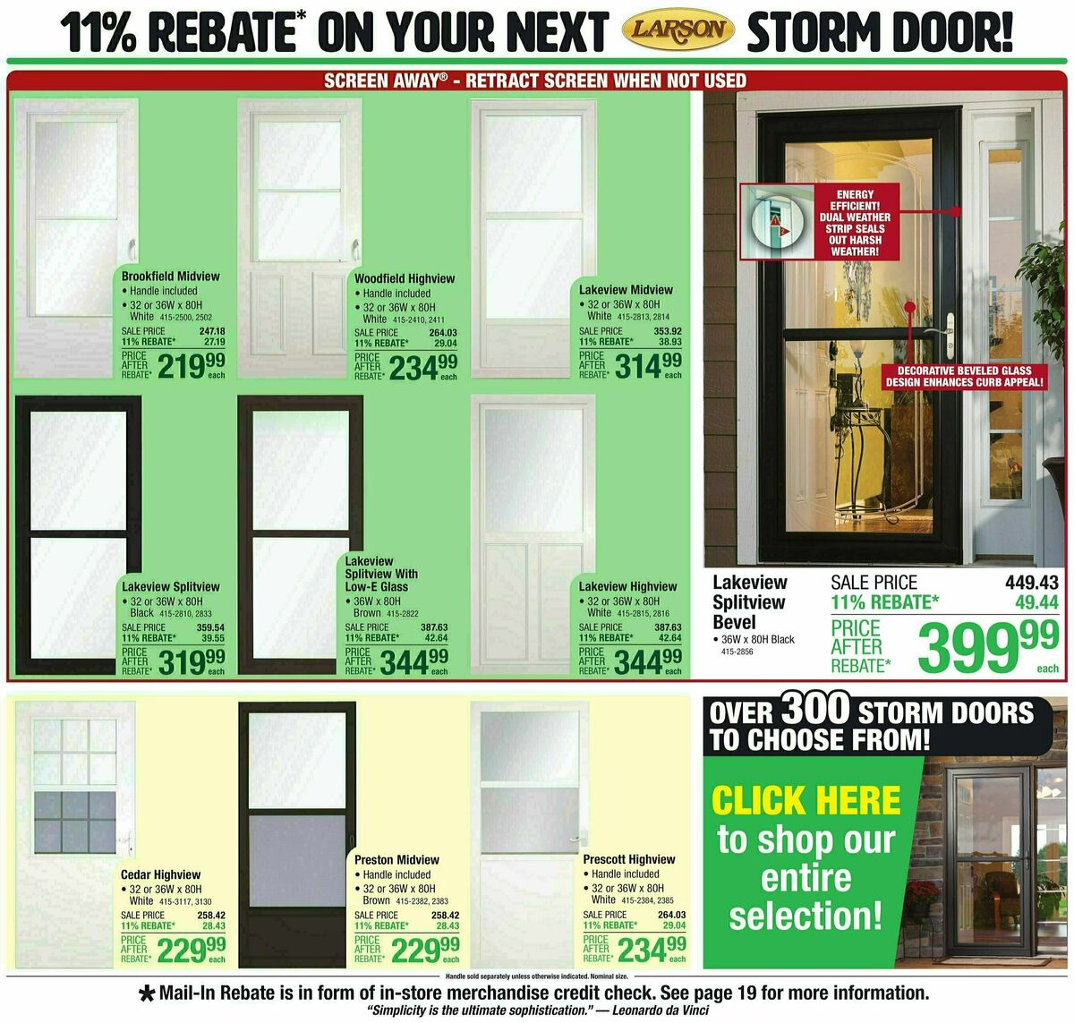 Menards 11% Rebate Sale Weekly Ads & Special Buys from April 3 - Page 4