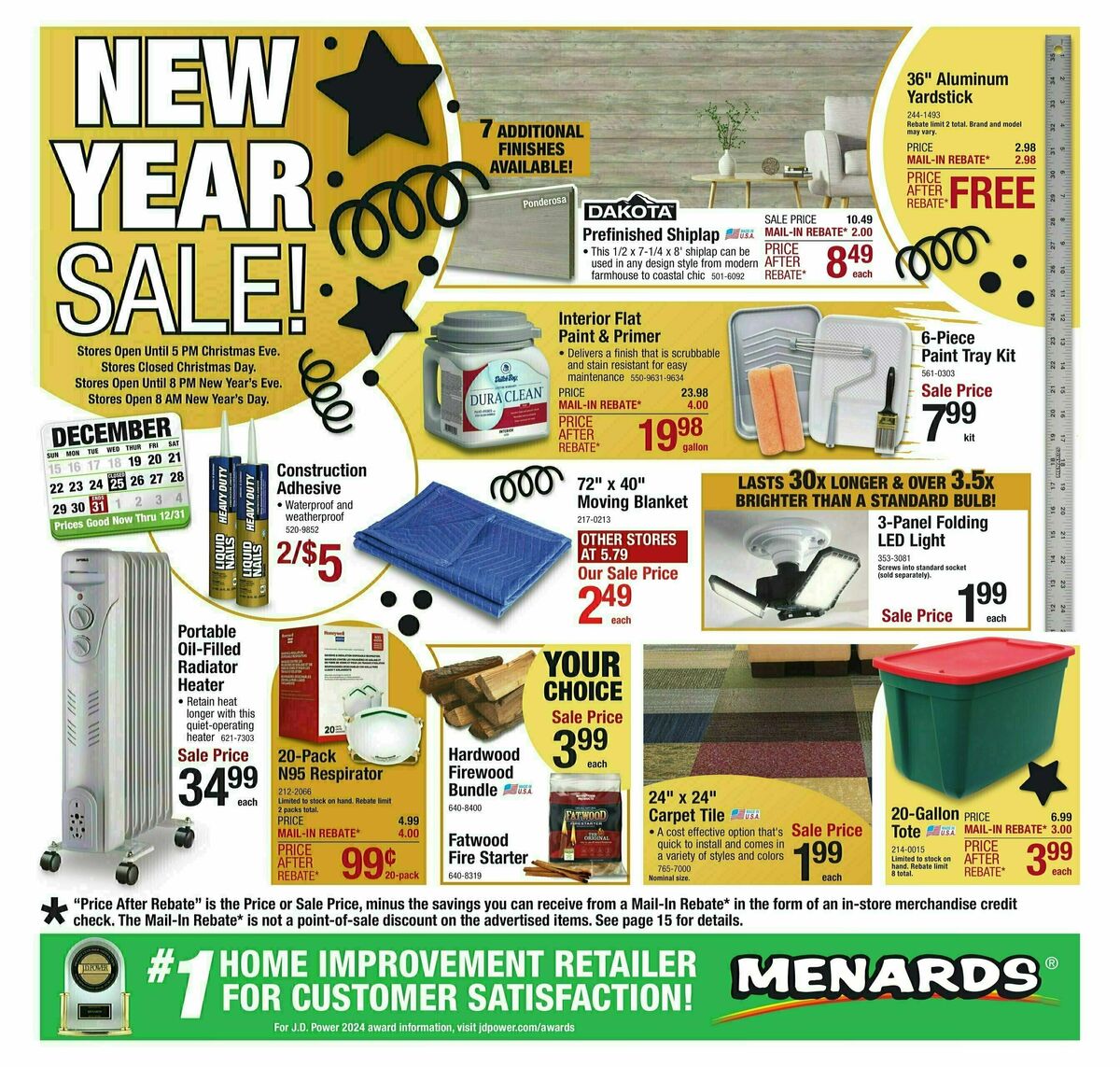 Menards Weekly Ads & Special Buys from December 18
