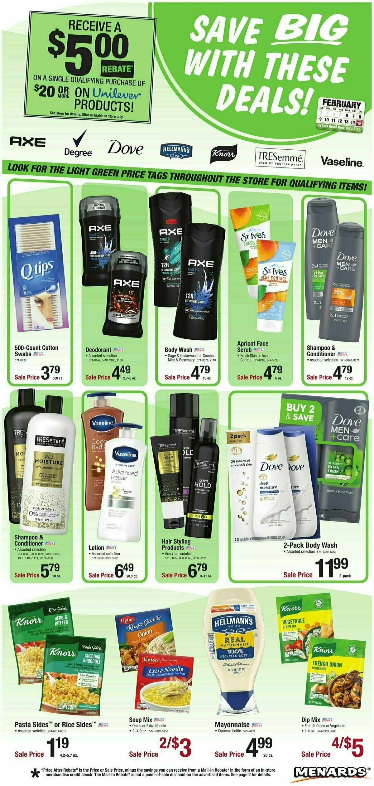 Menards Home Essentials Weekly Ads & Special Buys from February 5