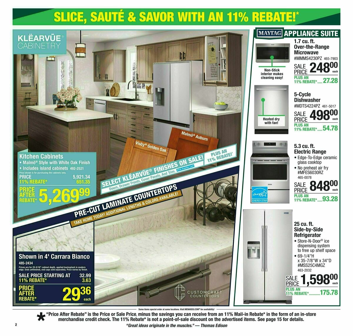 Menards Weekly Ads & Special Buys from February 16 - Page 2