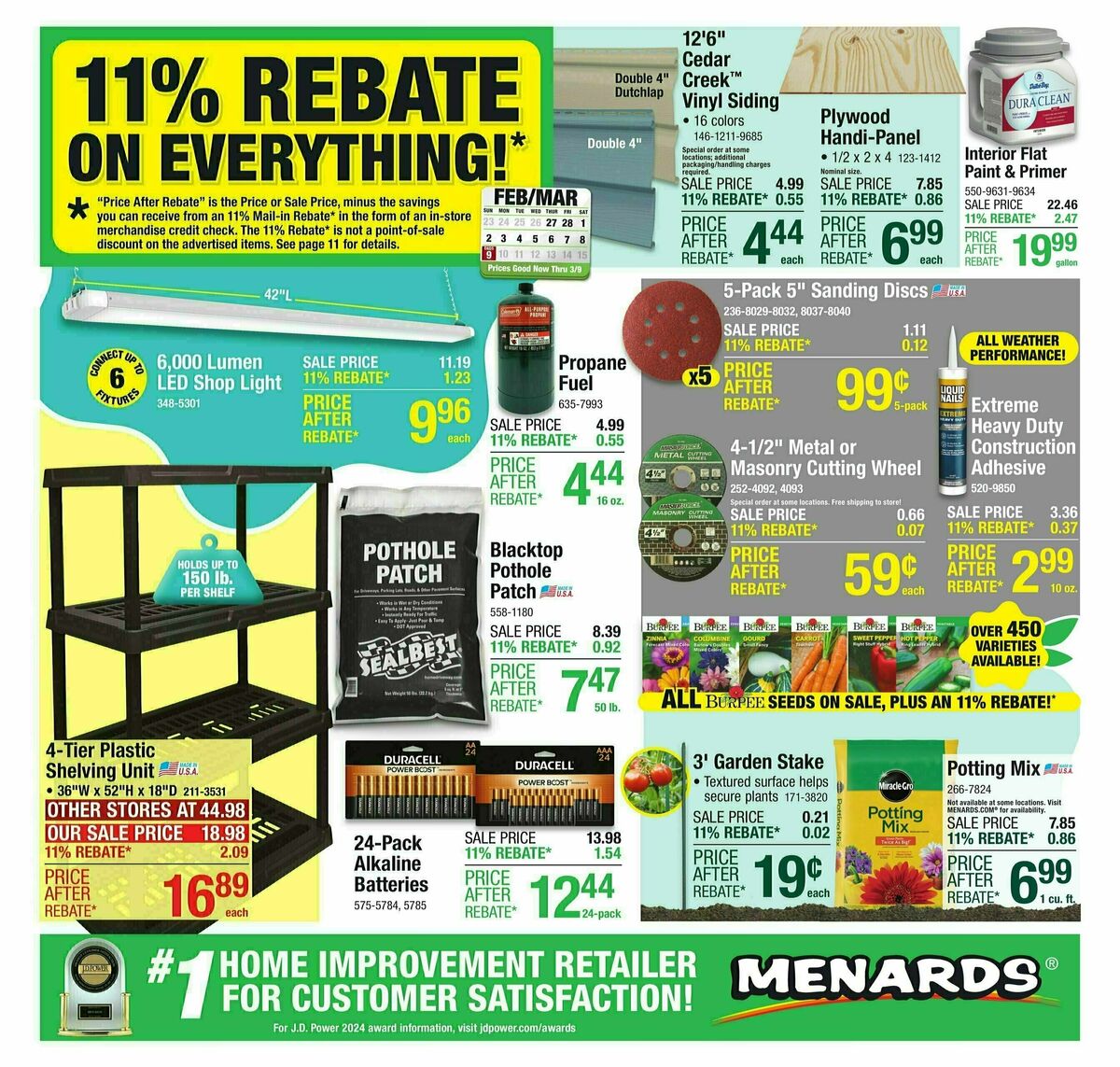 Menards Weekly Ads & Special Buys from February 26