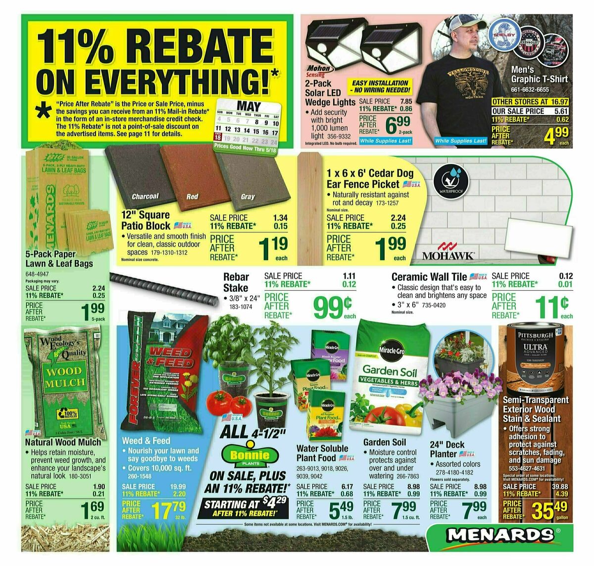Menards Weekly Ads & Special Buys from May 7