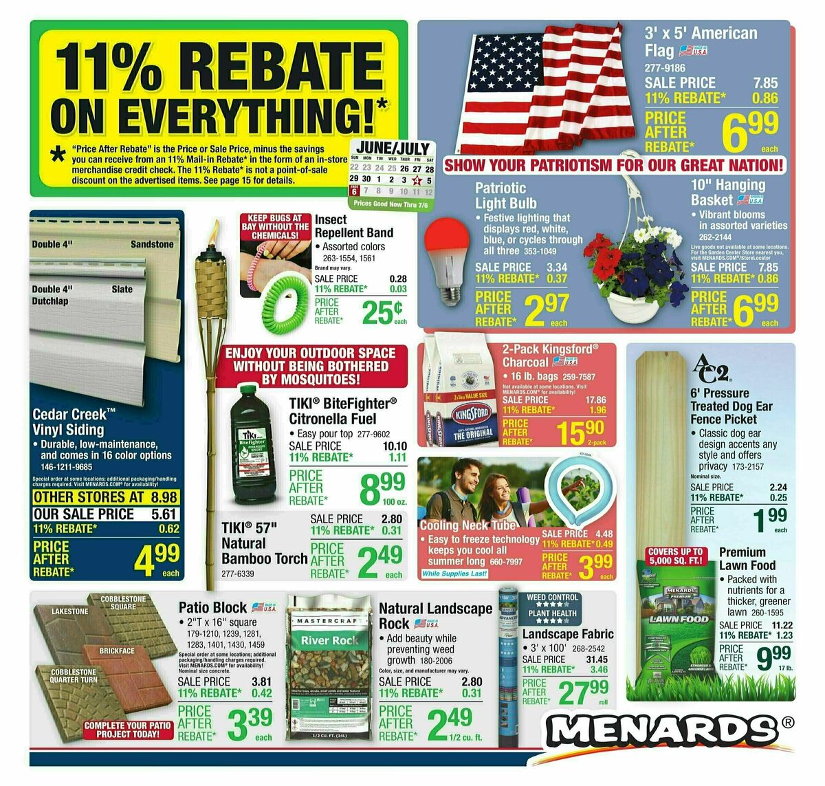 Menards Weekly Ads & Special Buys from June 25