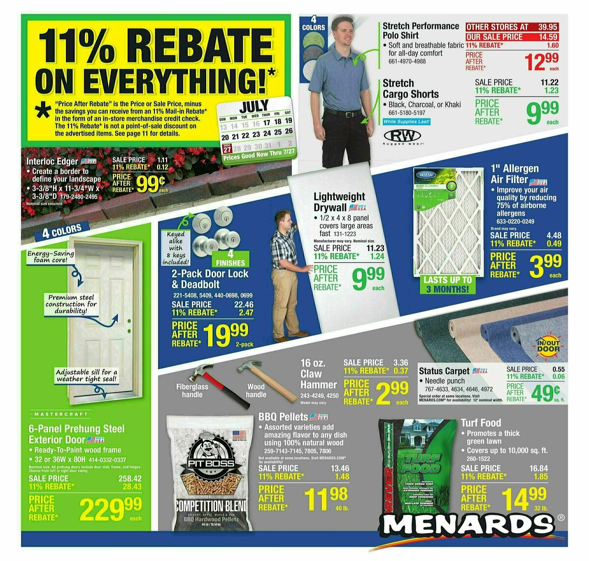 Menards Weekly Ads & Special Buys from July 16
