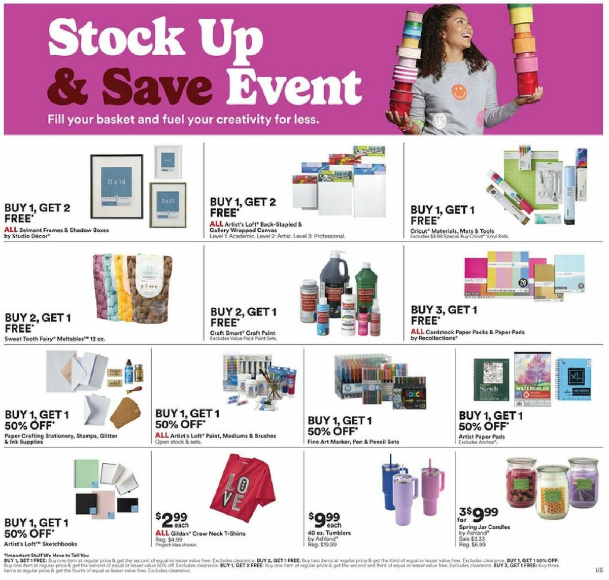 Michaels Ad This Week from February 20
