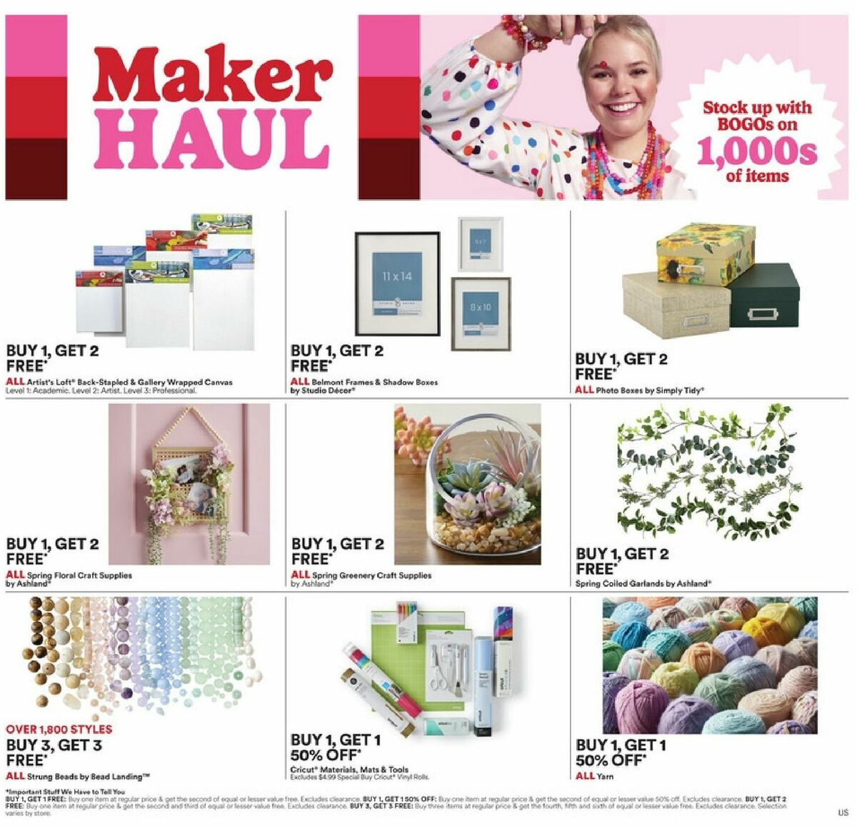 Michaels Ad This Week from April 14