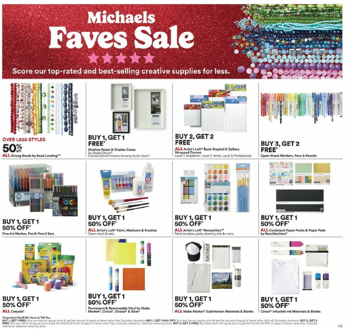 Michaels Ad This Week from August 25