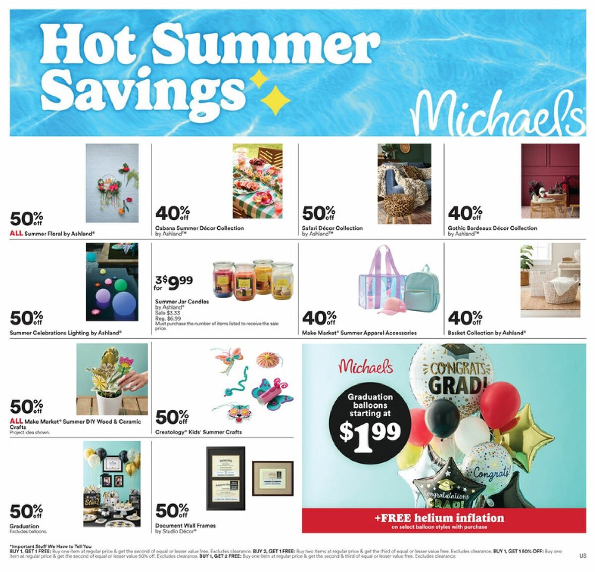 Michaels Ad This Week from June 1