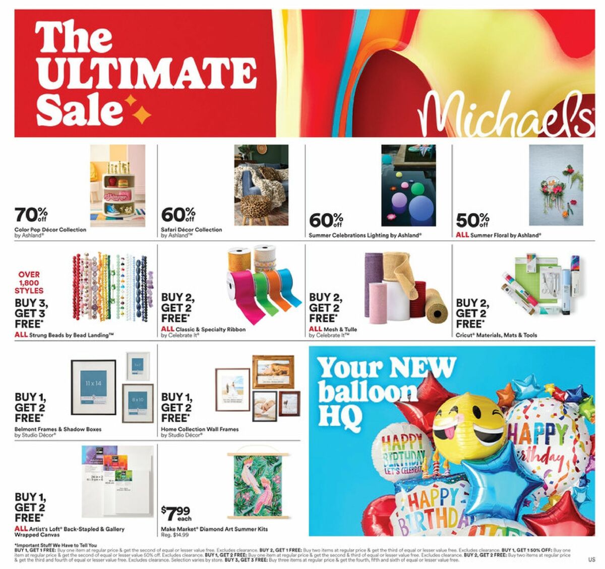 Michaels Ad This Week from June 6