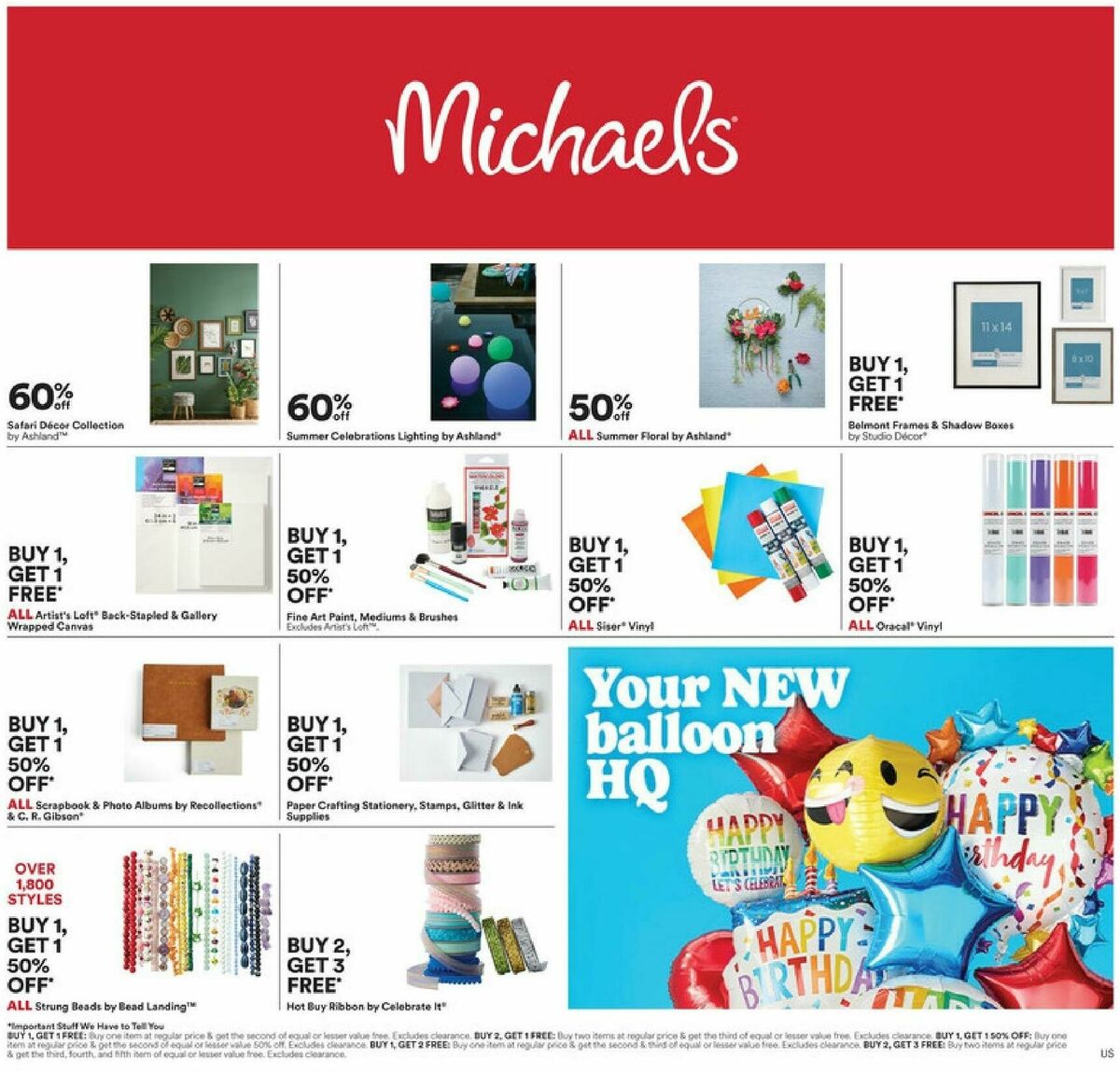 Michaels Ad This Week from June 22