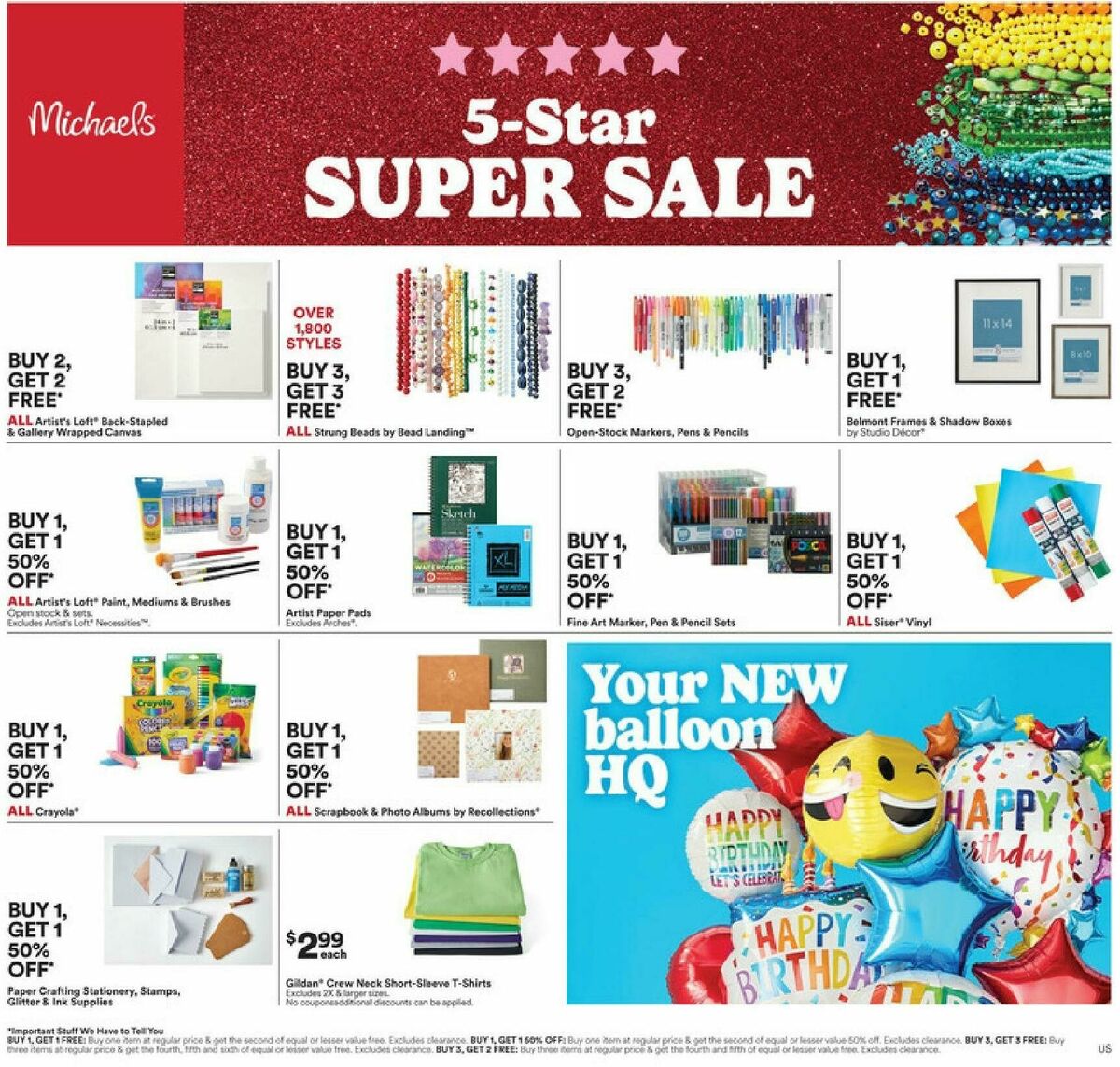 Michaels Ad This Week from August 17