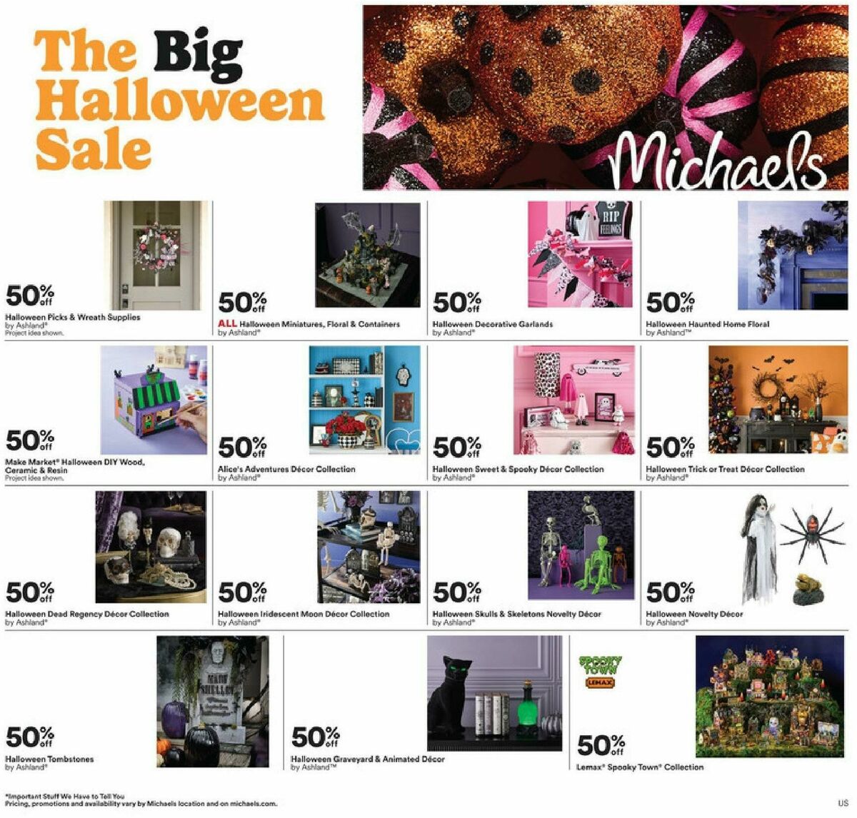 Michaels Ad This Week from October 5