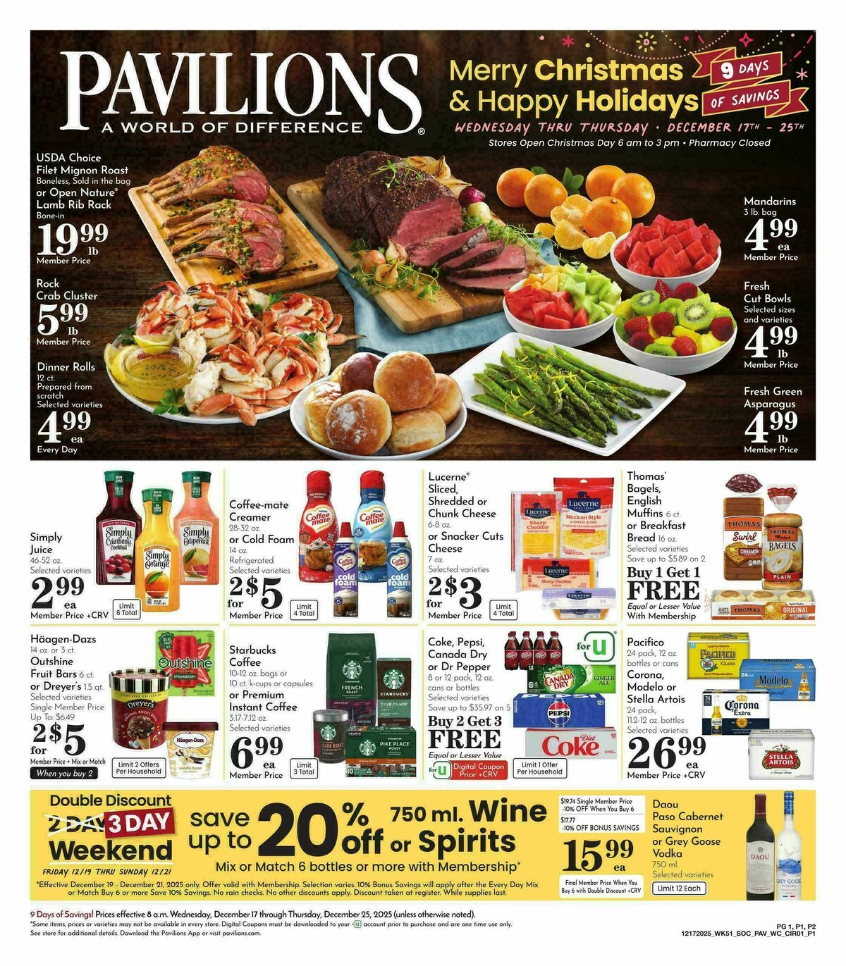 Pavilions from December 17