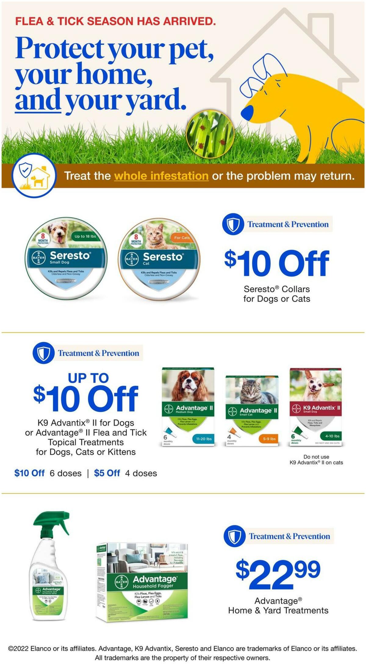 Pet Supermarket Flea and Tick Specials Local Ad & Deals from March 31