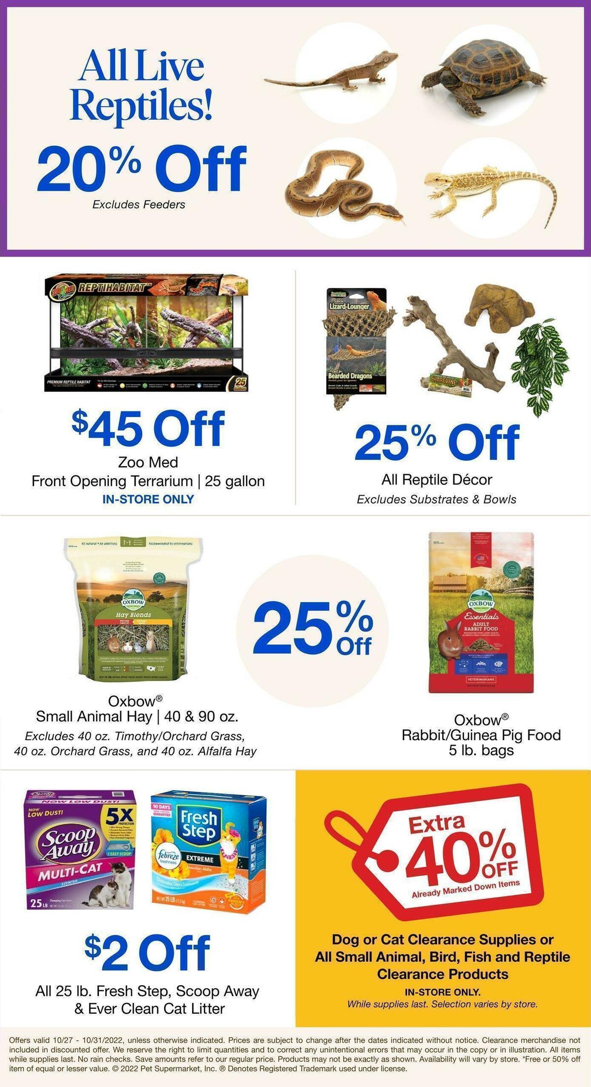 Pet Supermarket Local Ad & Deals from October 27 - Page 2