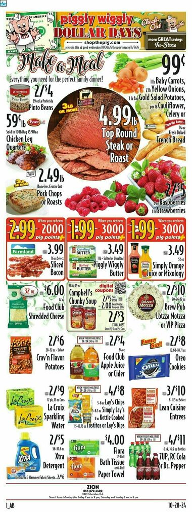 Piggly Wiggly - West Bend, WI - Hours & Weekly Ad