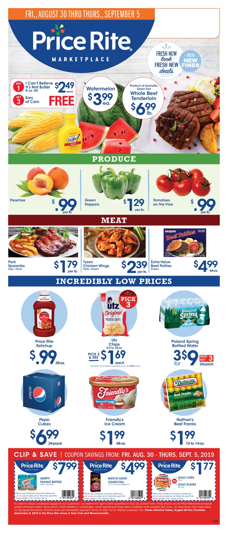 Price Rite Weekly Ad & Specials from August 30