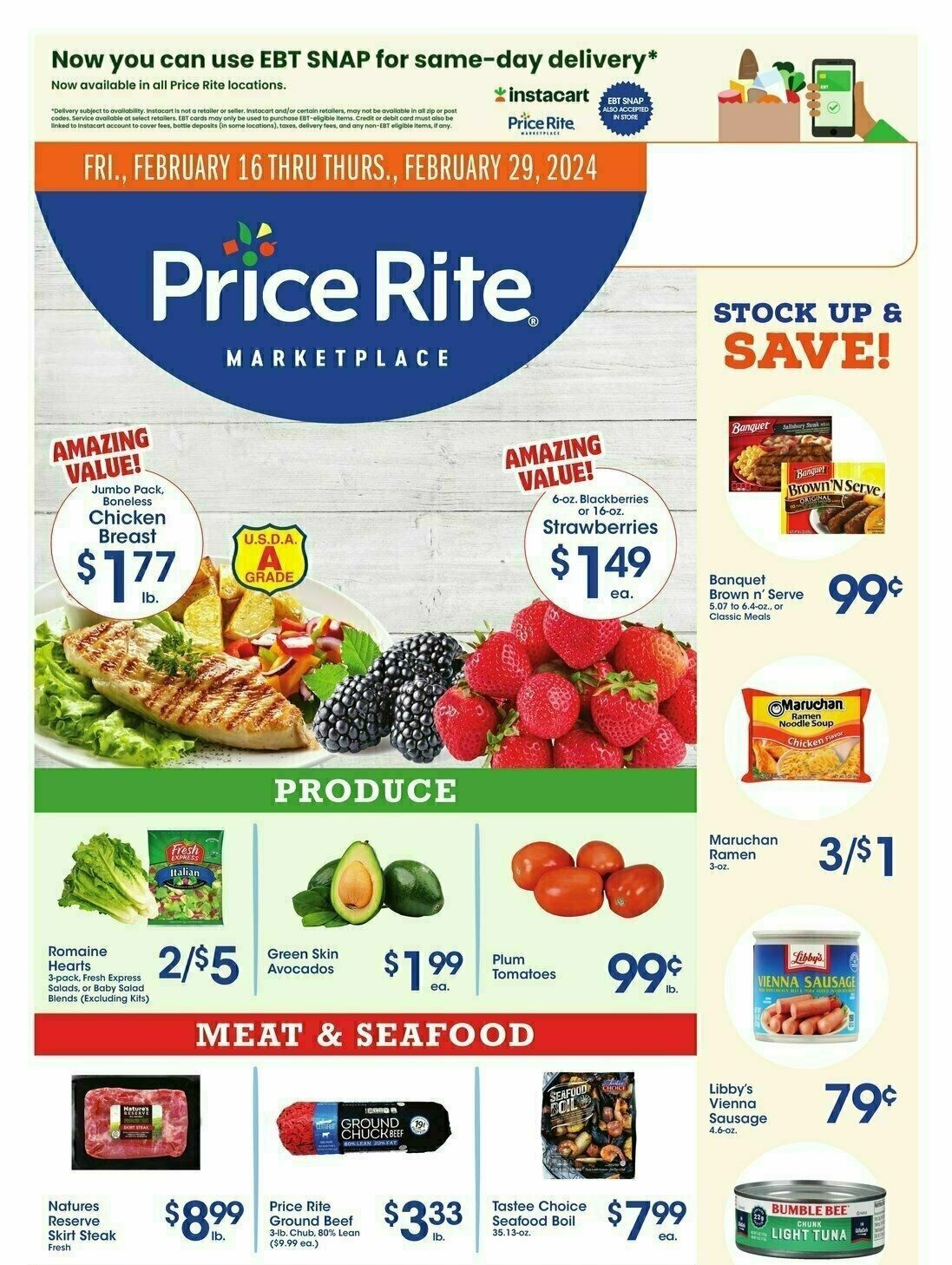 Price Rite Weekly Ad & Specials from February 16