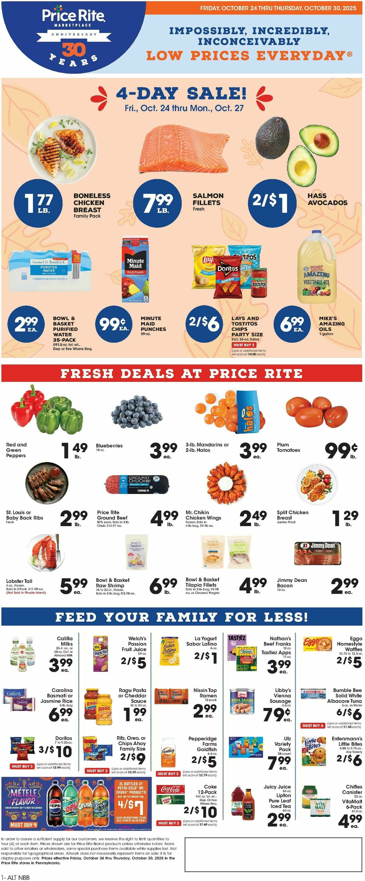 Price Rite Weekly Ad & Specials from October 24