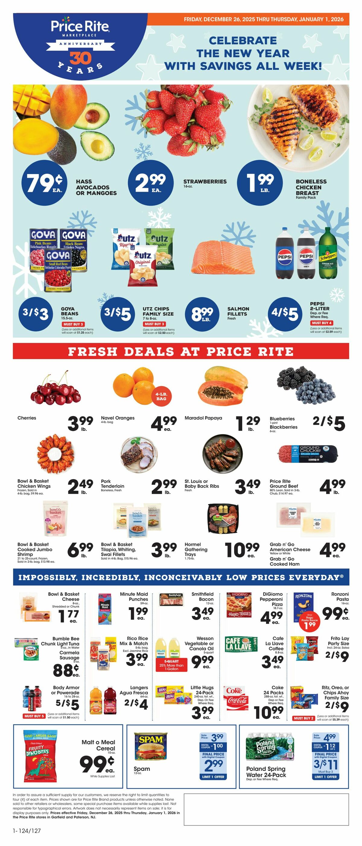 Price Rite Weekly Ad & Specials from December 24