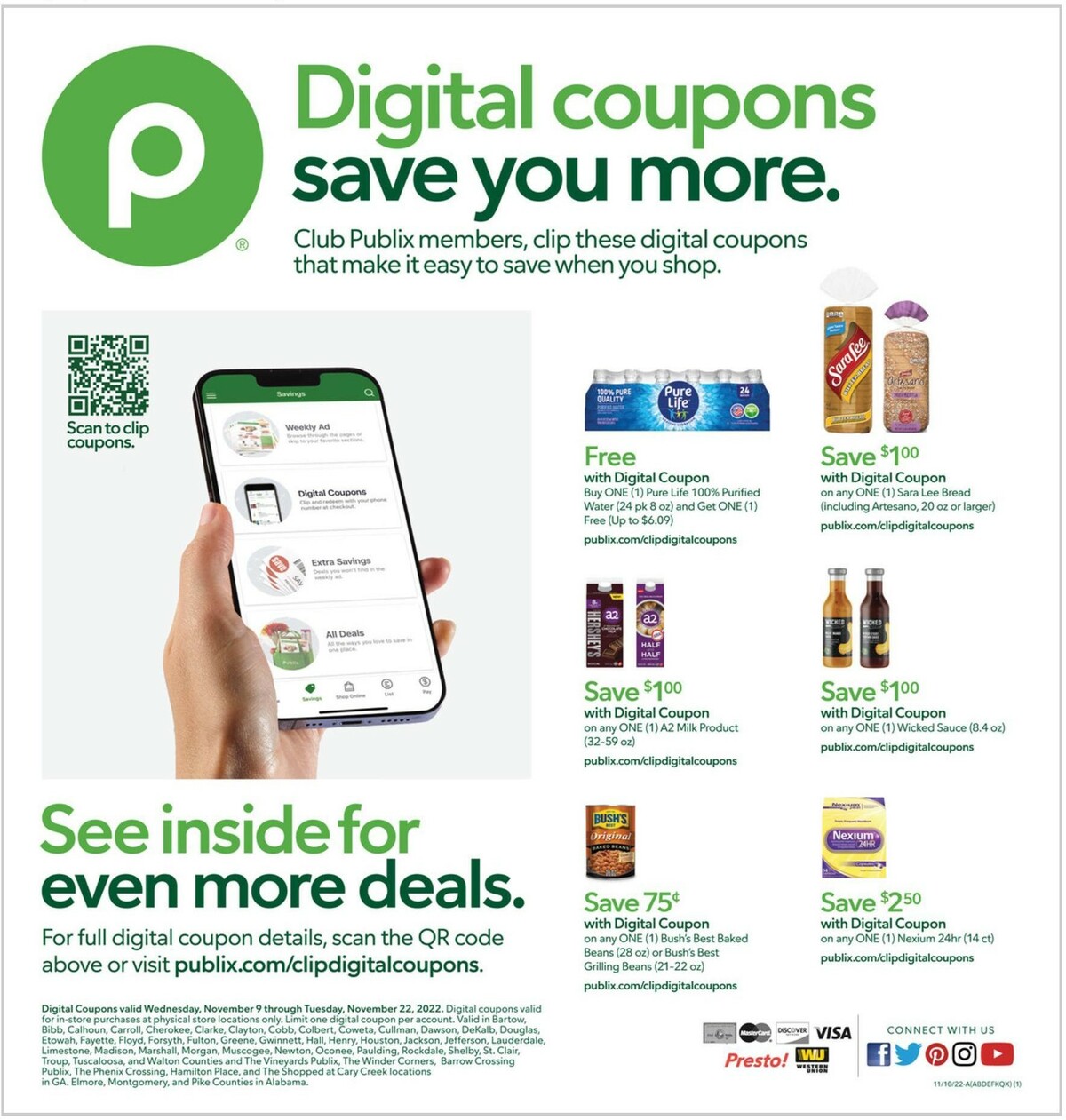 Publix Weekly Ad from November 9