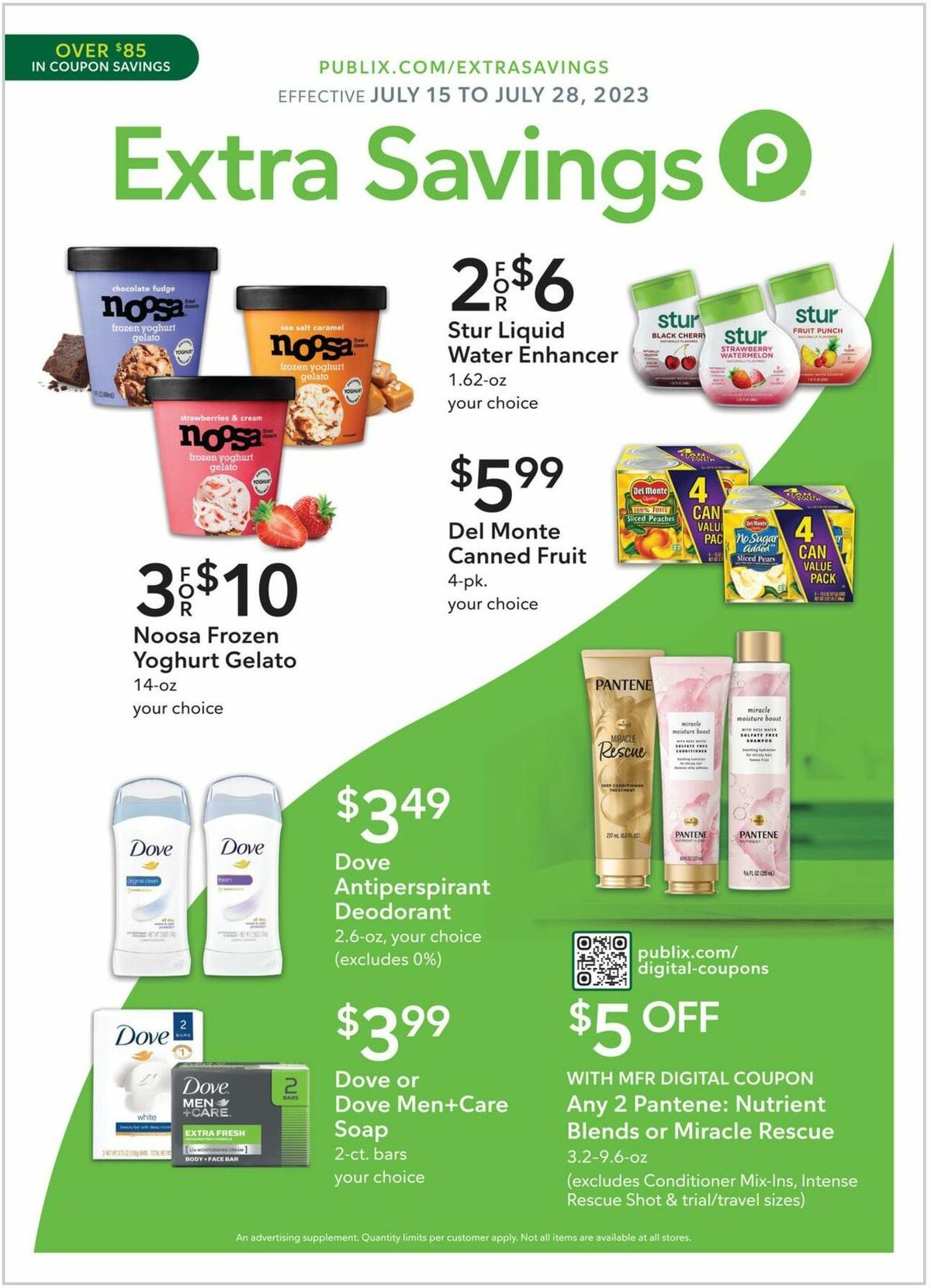 Publix Extra Savings Weekly Ad from July 15