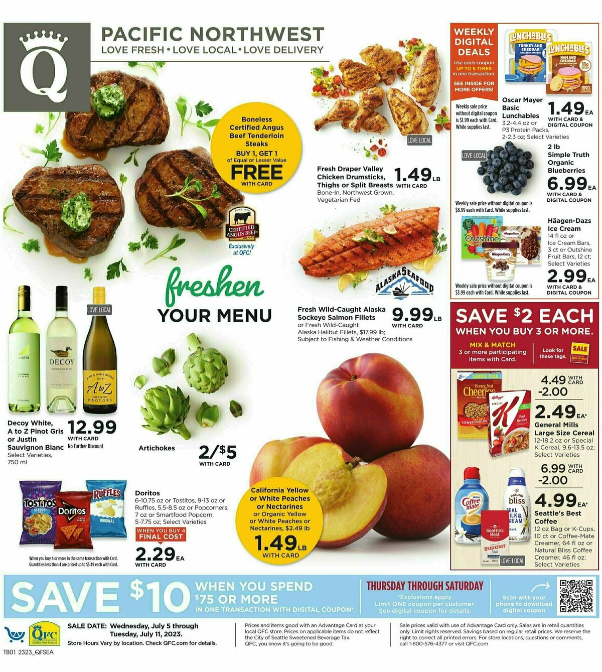 QFC Weekly Deals from July 5
