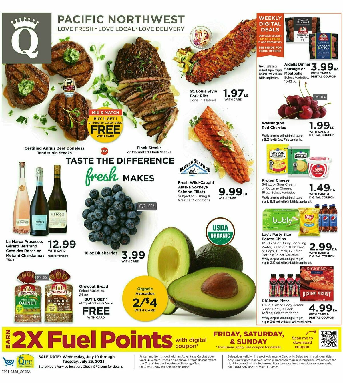 QFC Weekly Deals from July 19
