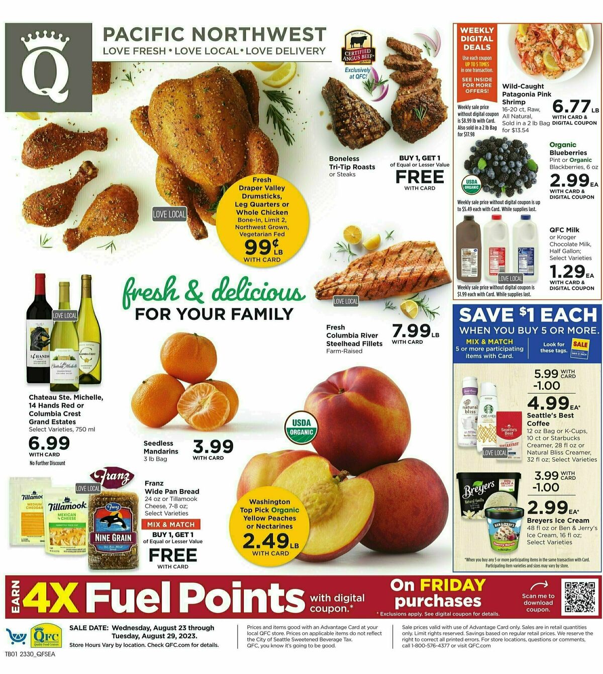 QFC Weekly Deals from August 23