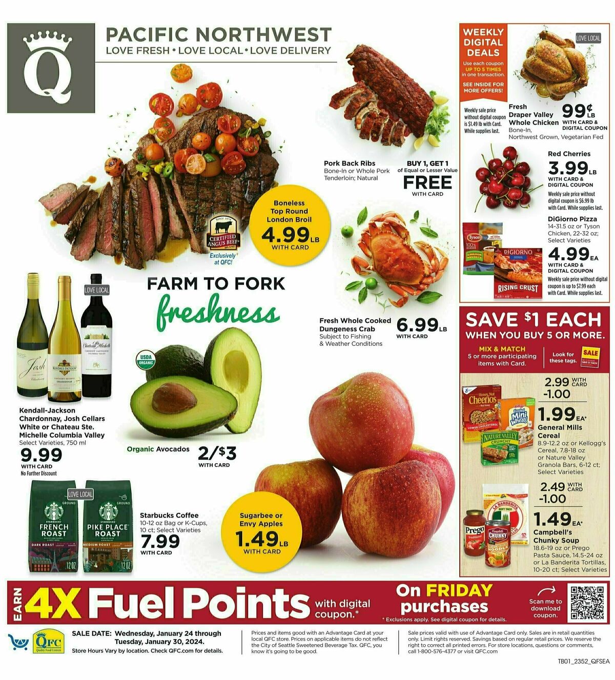 QFC Weekly Deals from January 24