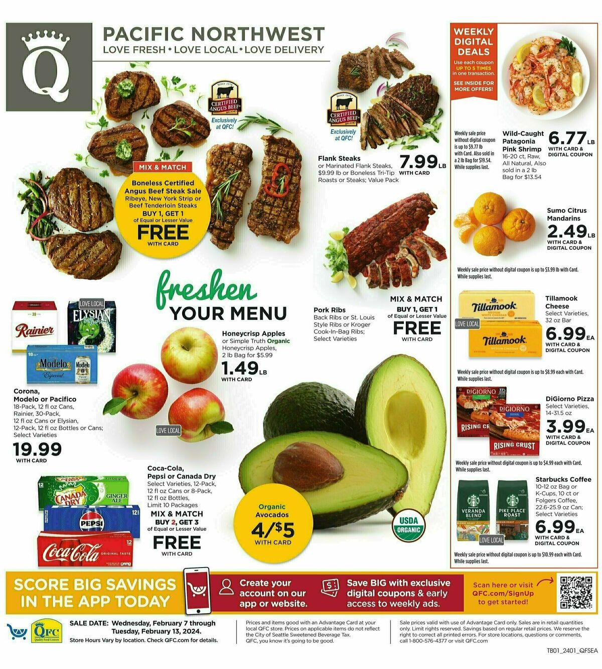 QFC Weekly Deals from February 7
