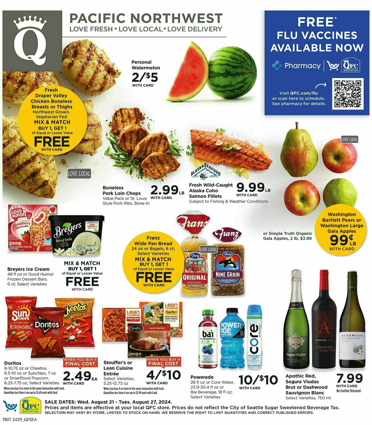 QFC Weekly Deals from August 21