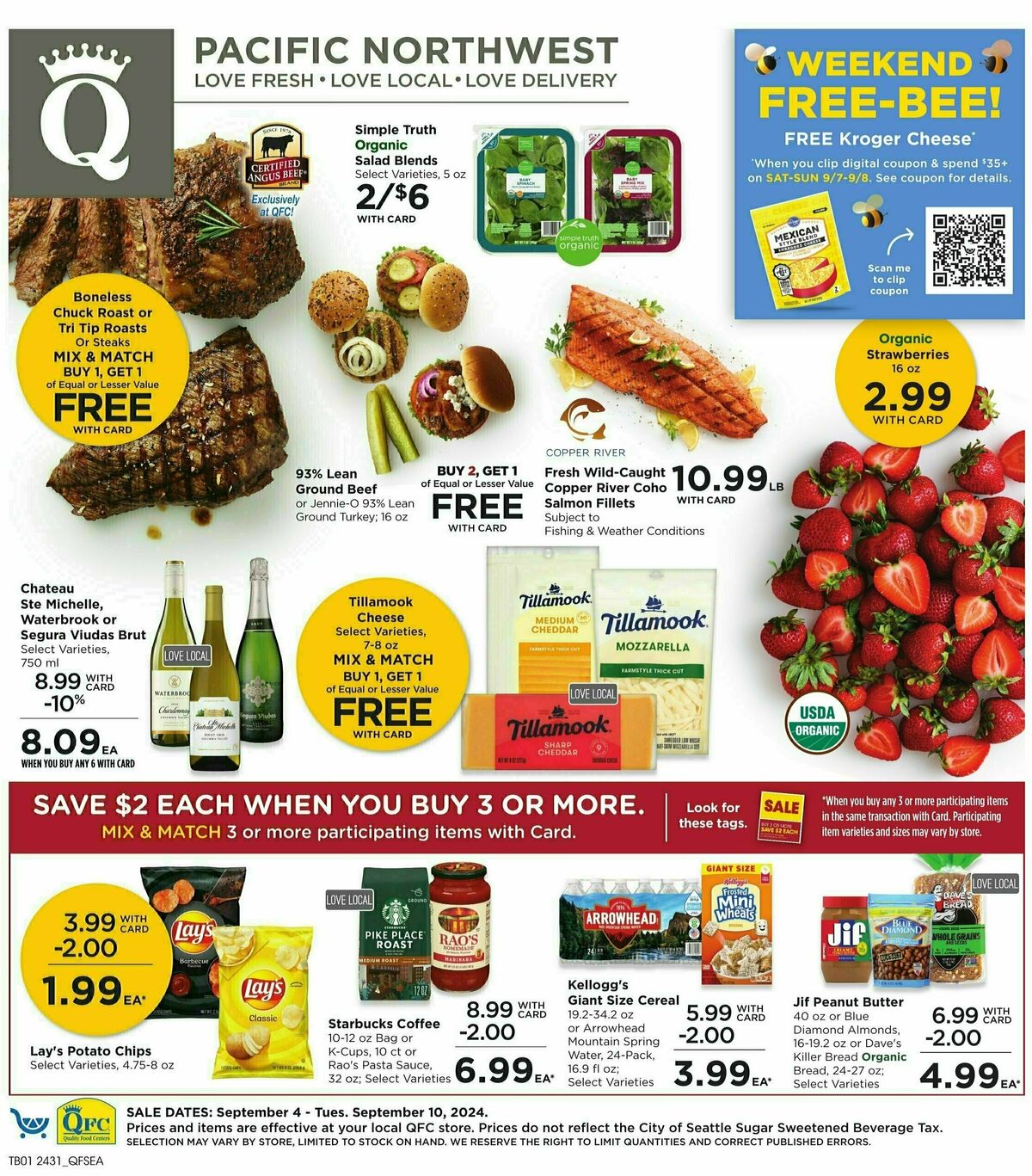 QFC Weekly Deals from September 4