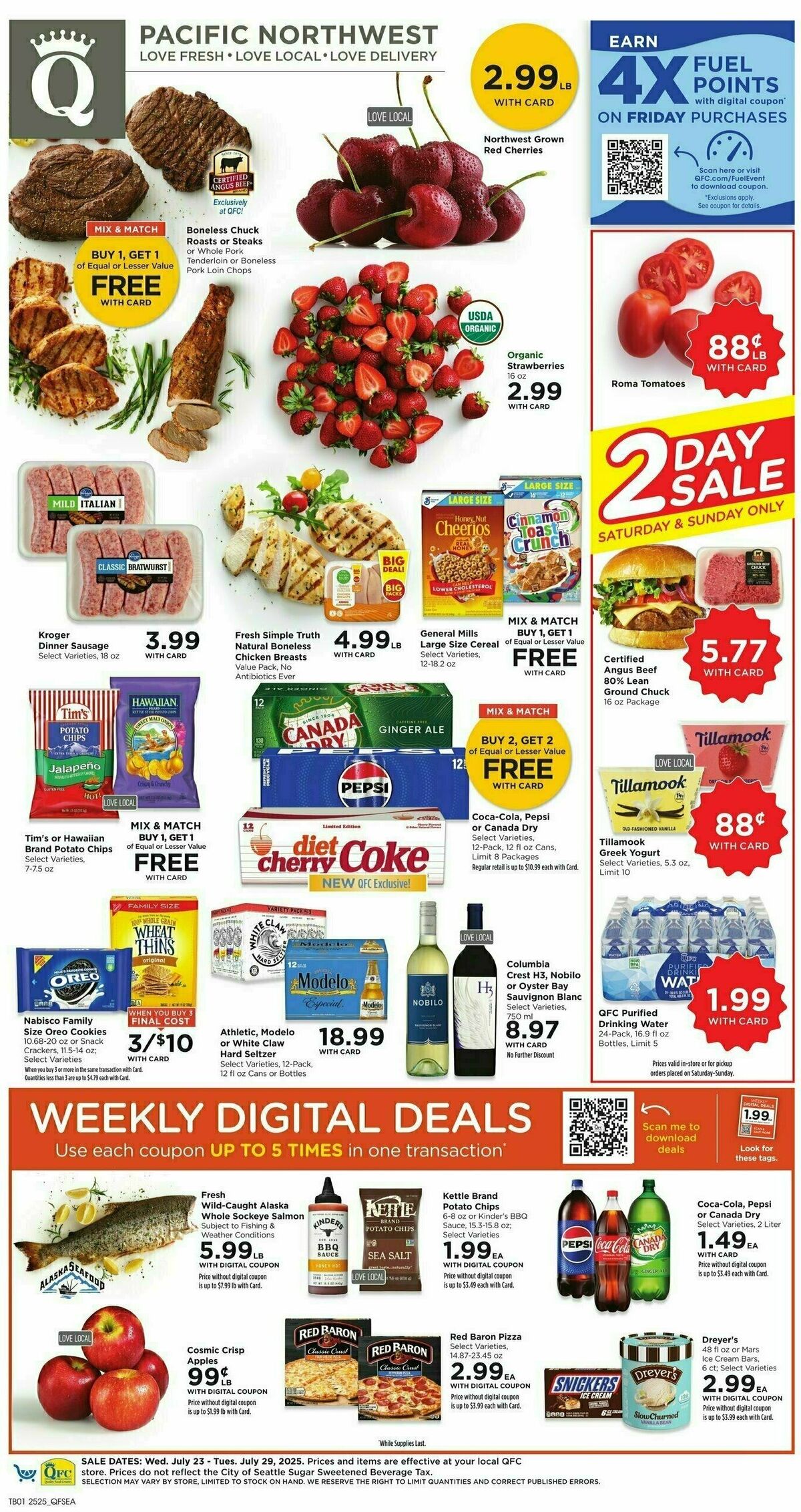 QFC Weekly Deals from July 23