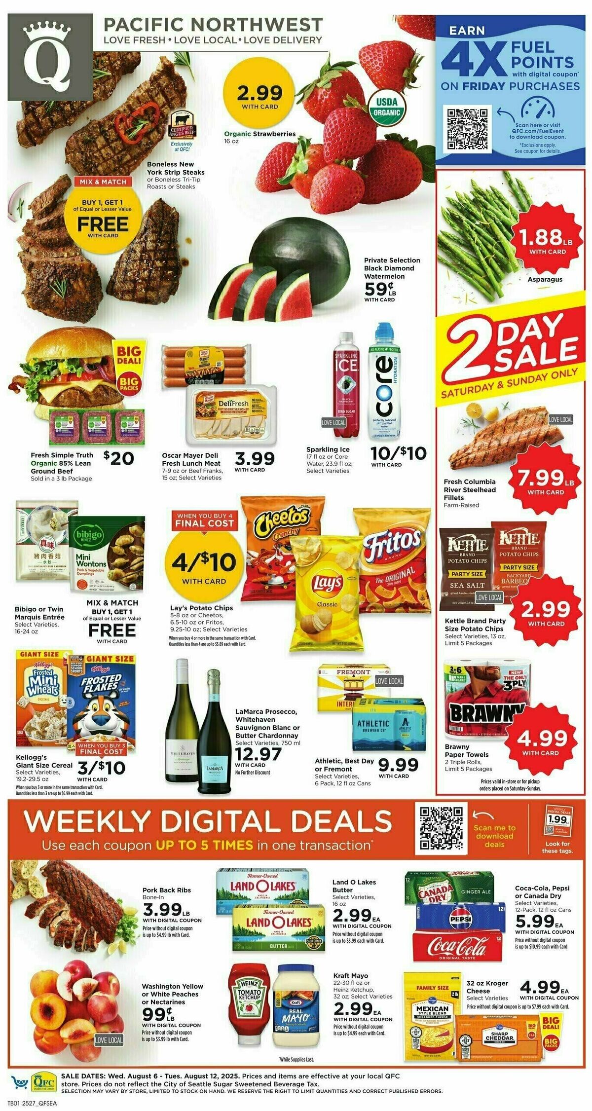 QFC Weekly Deals from August 6