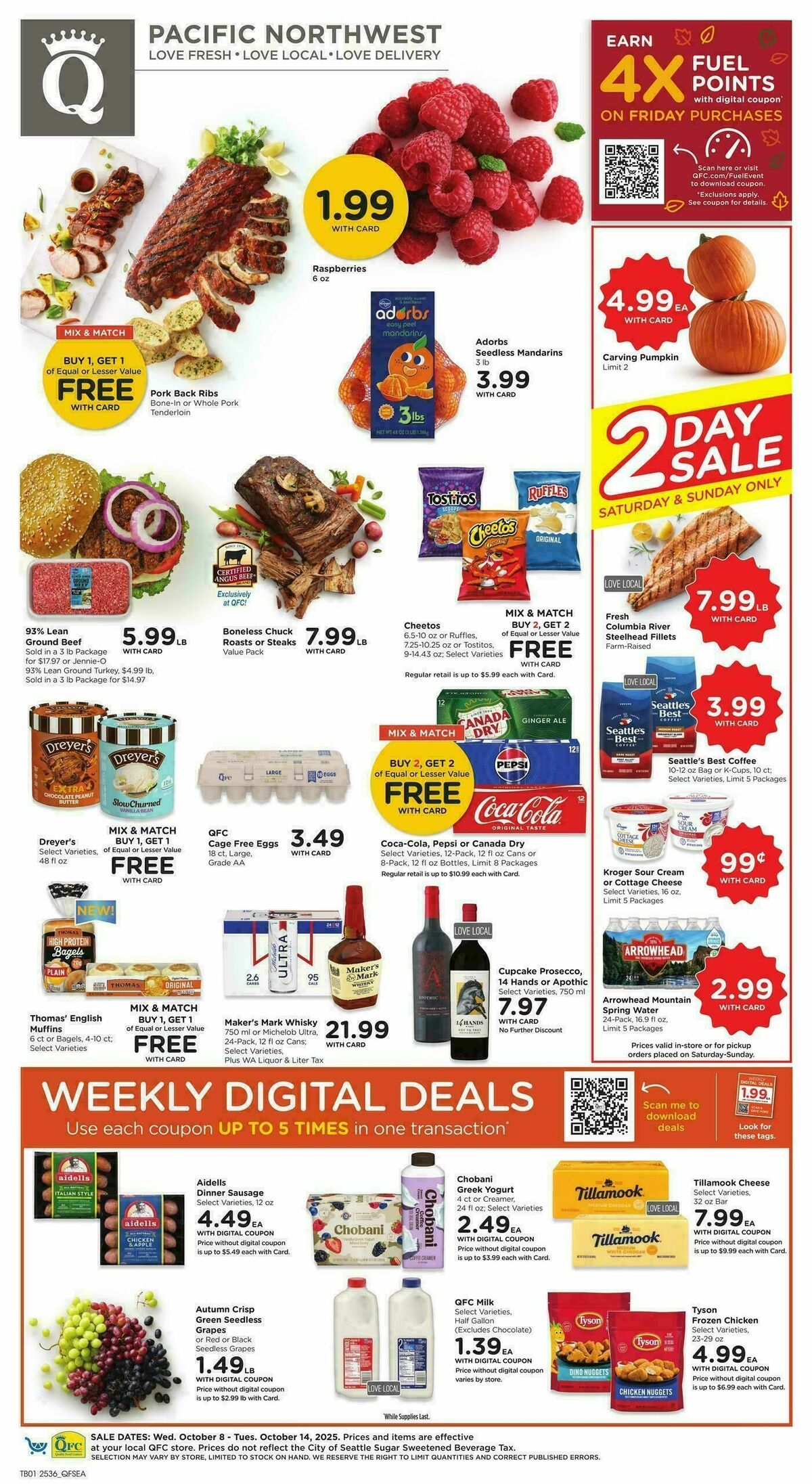 QFC Weekly Deals from October 8