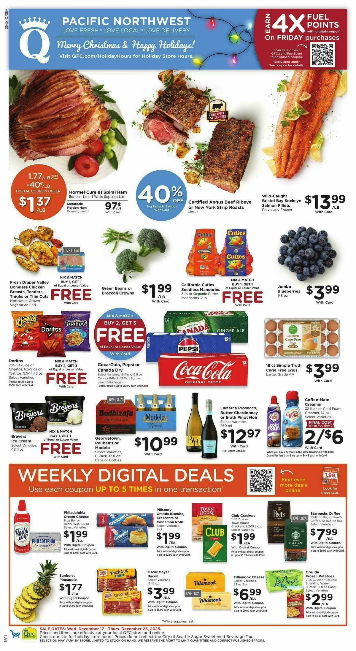 QFC Weekly Deals from December 17