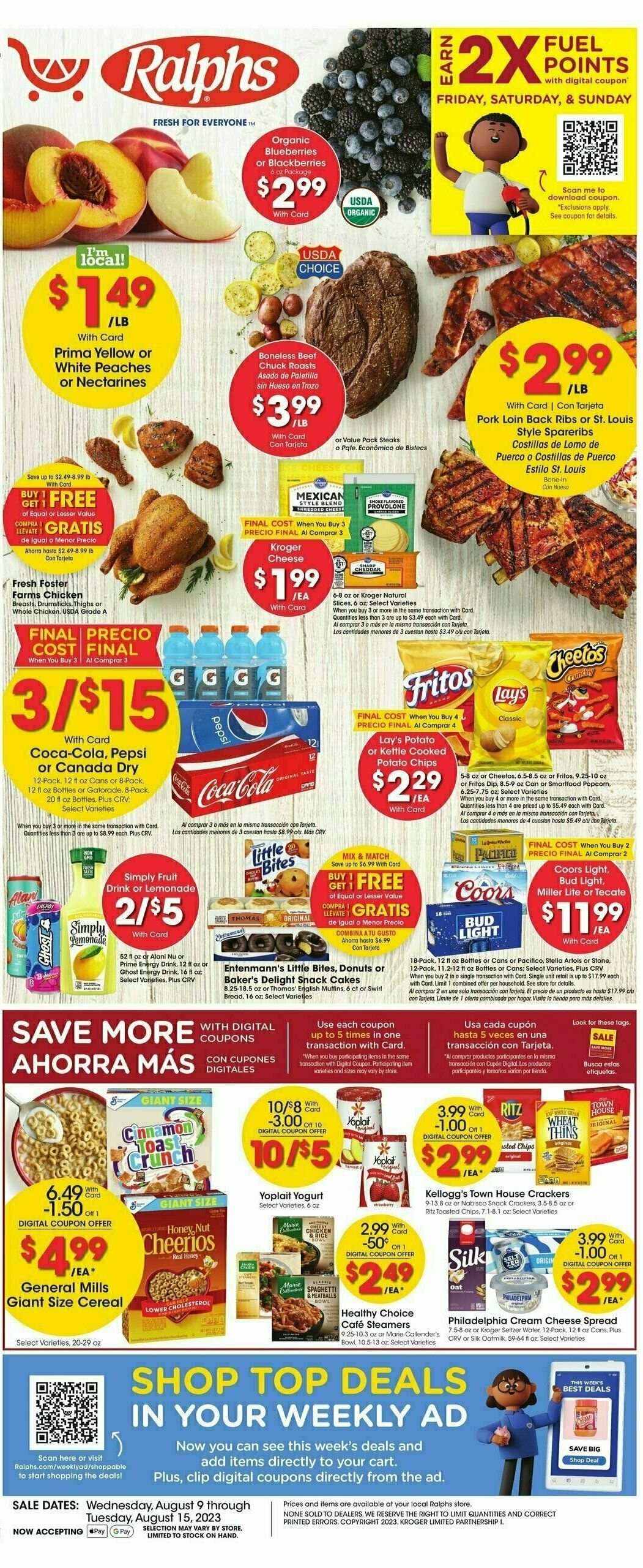 Ralphs Weekly Ads & Deals from August 9
