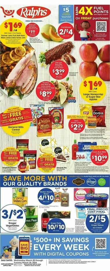 Ralphs - Lakewood Boulevard, Downey, CA - Hours & Weekly Ad