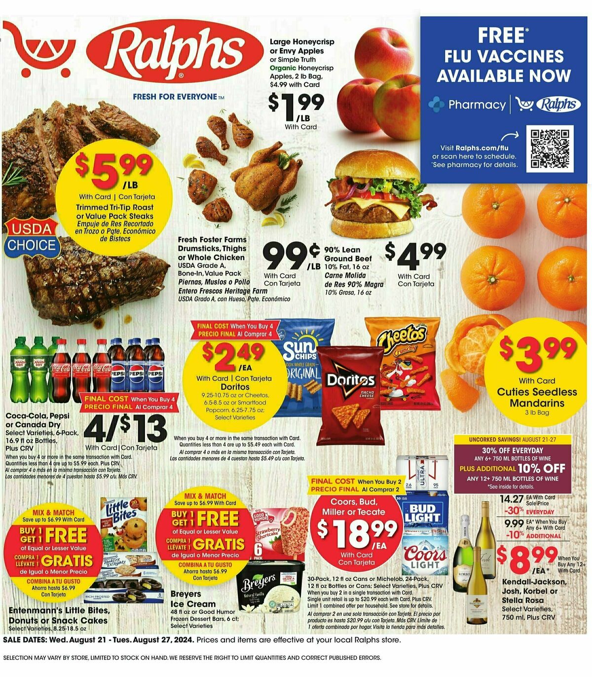 Ralphs Weekly Ads & Deals from August 21