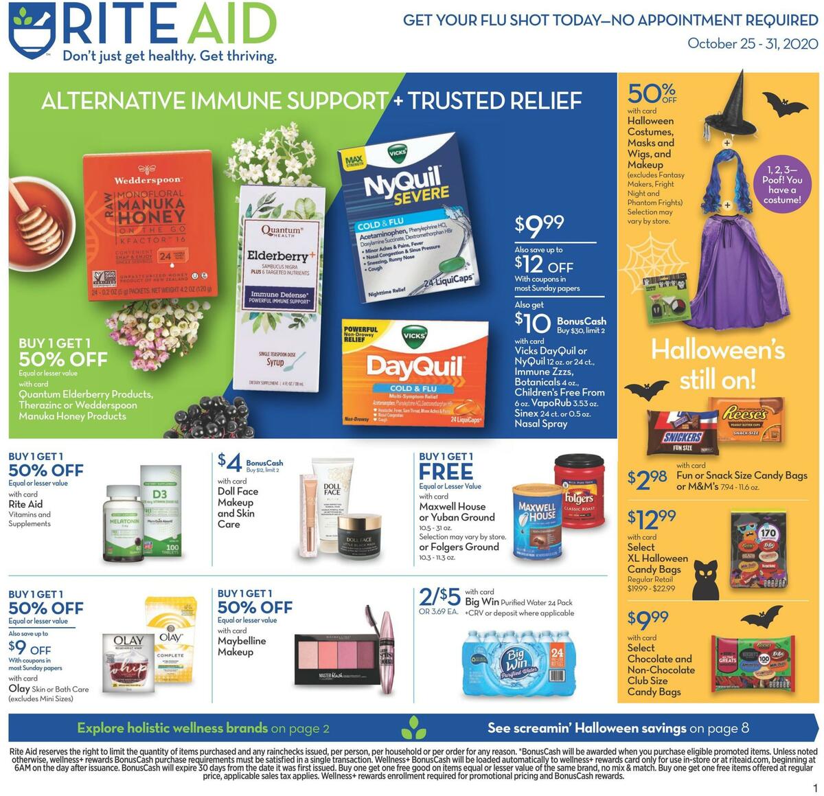 Rite Aid Weekly Ads from October 25