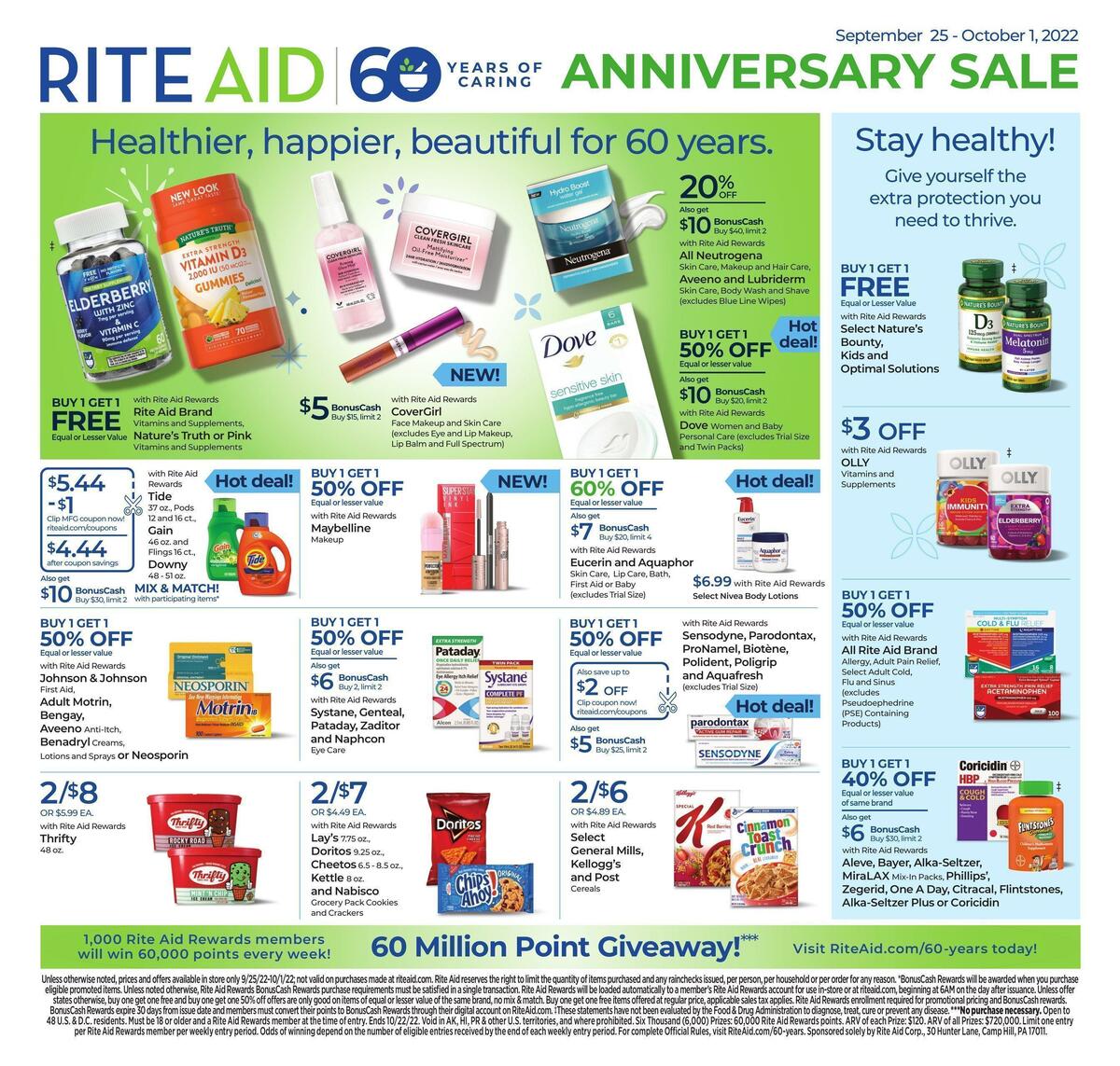 Rite Aid Weekly Ads from September 25