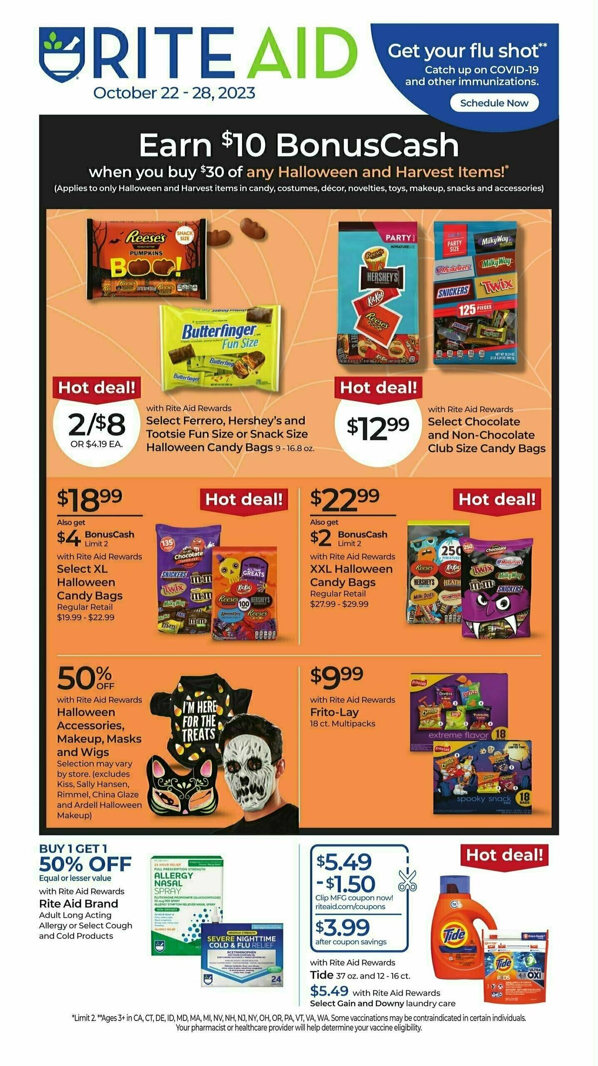 Rite Aid Weekly Ads from October 22