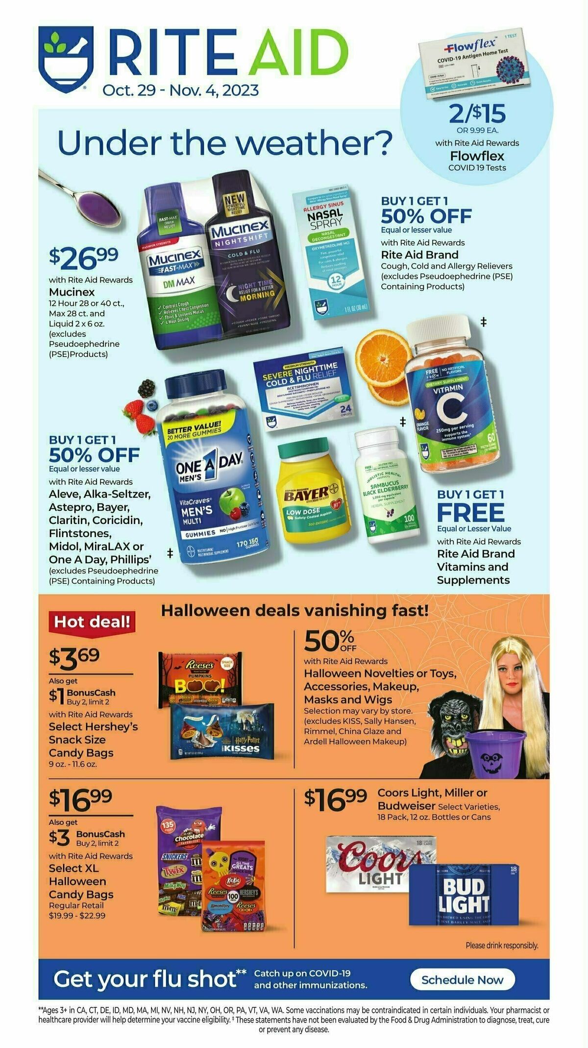 Rite Aid Weekly Ads from October 29