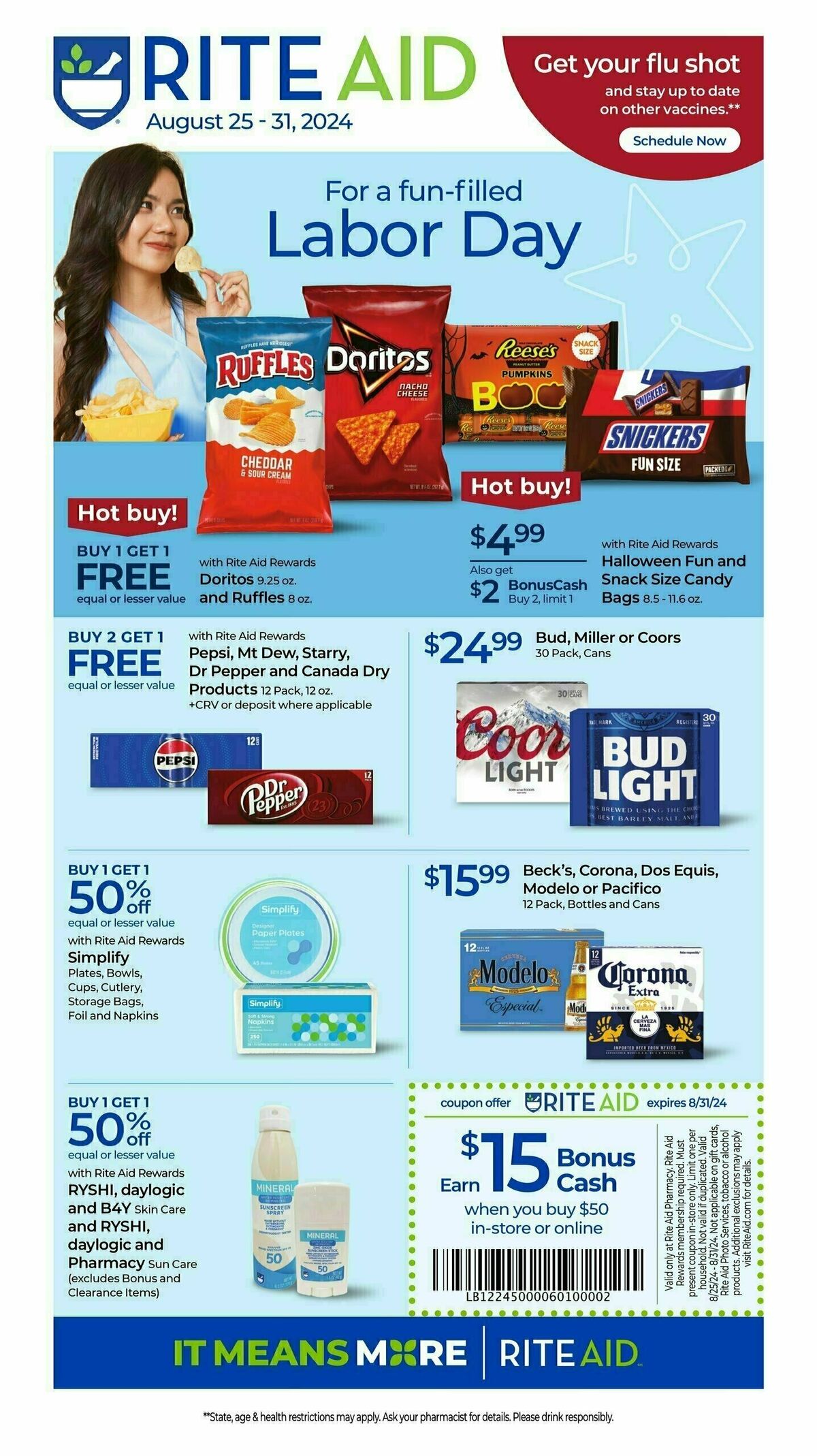 Rite Aid Weekly Ads from August 25