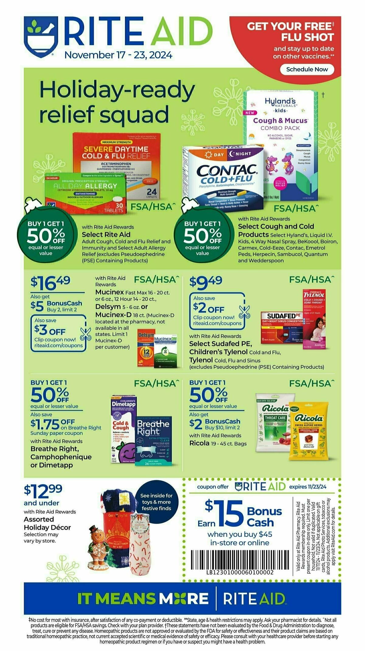 Rite Aid Weekly Ads from November 17