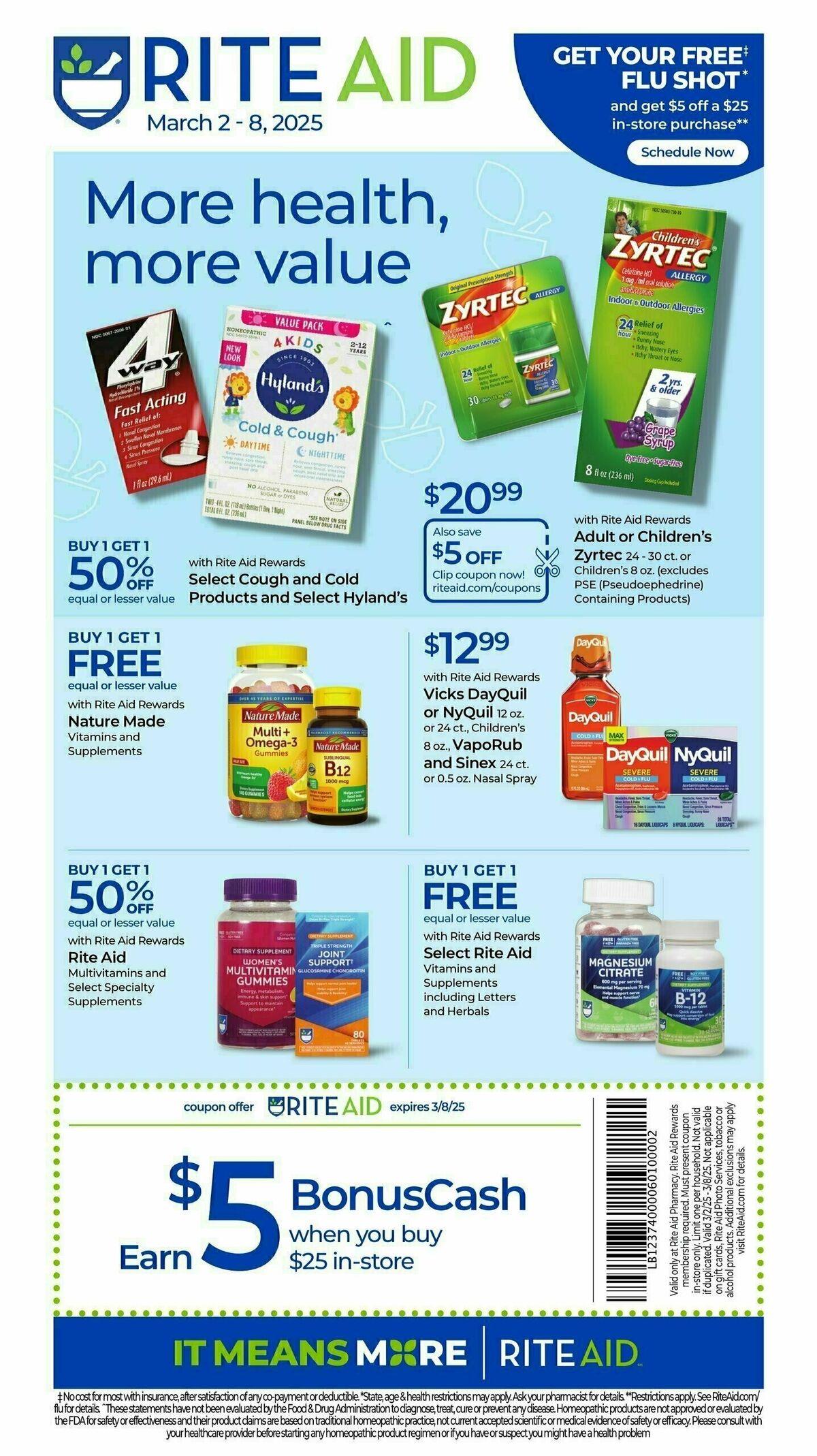 Rite Aid Weekly Ads from March 2