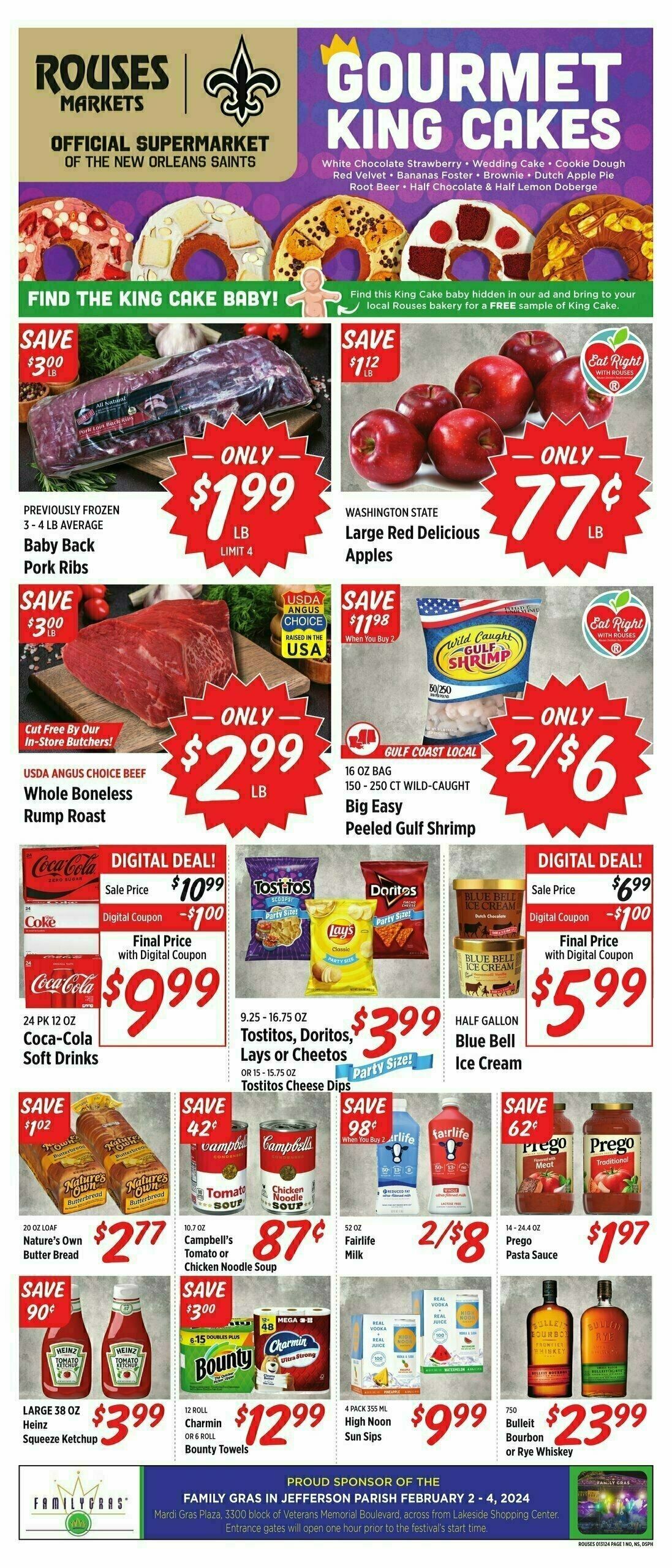 Rouses Markets Weekly Circular from January 31