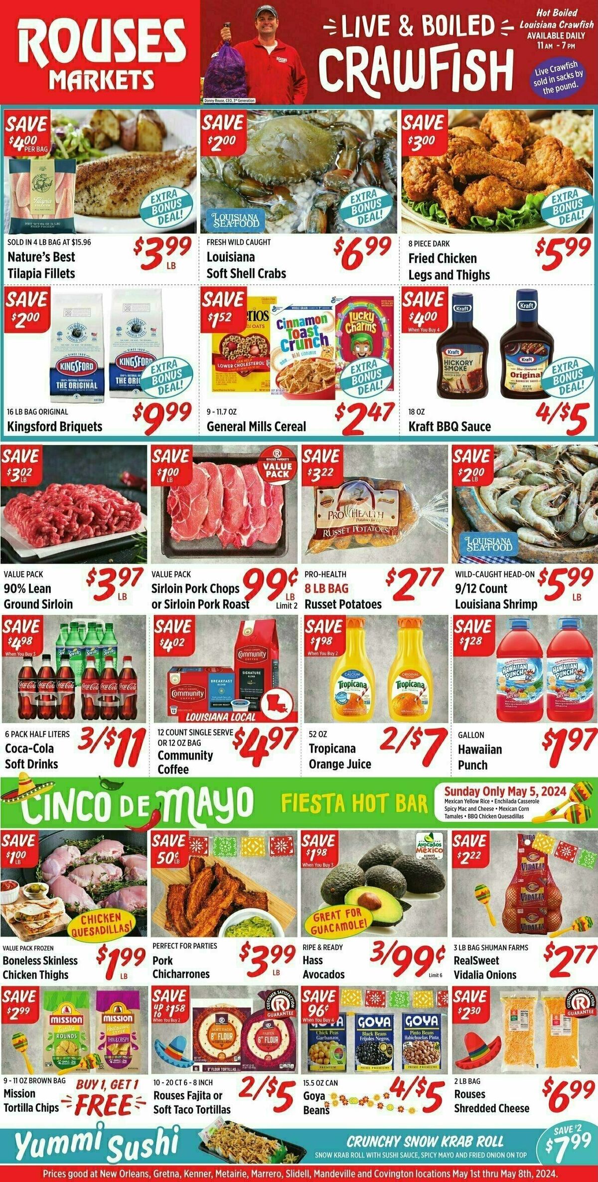 Rouses Markets Weekend Ad Weekly Circular from May 3